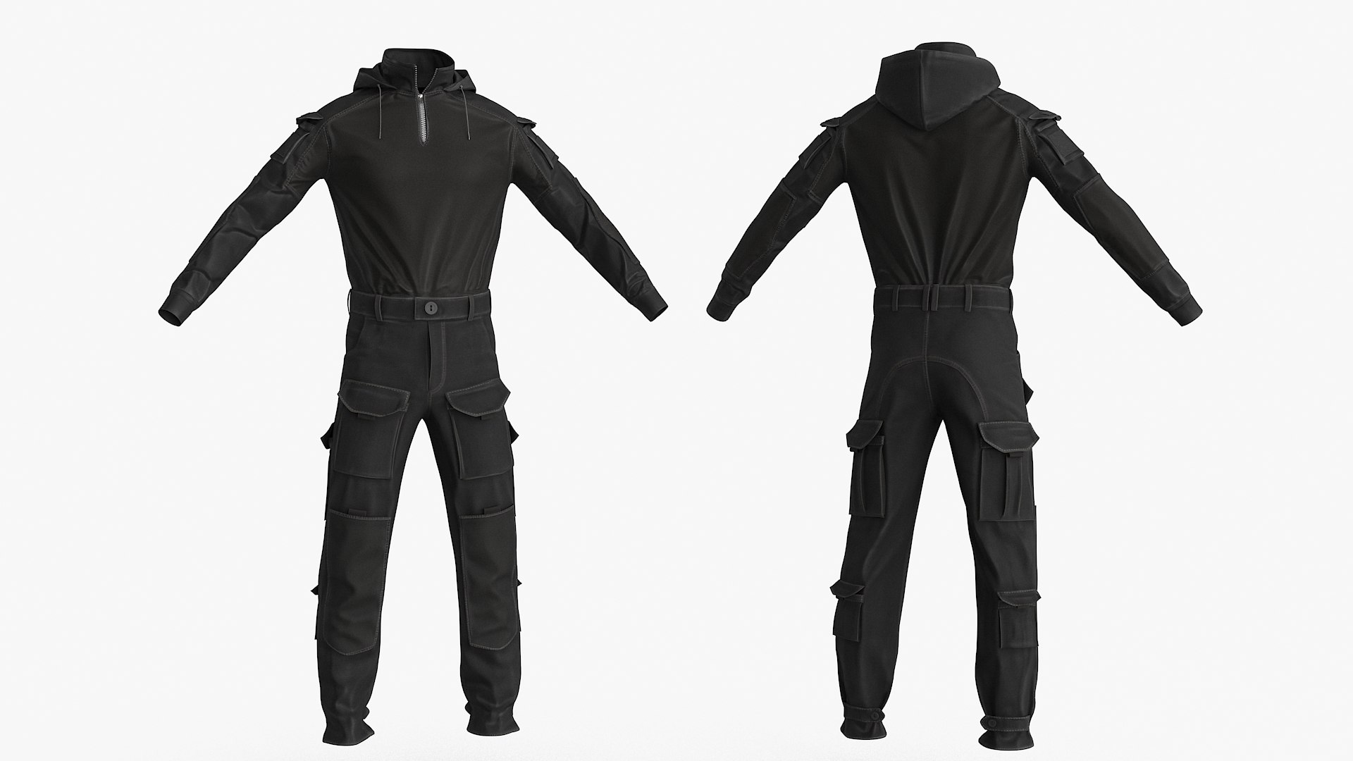 3D Combat Uniform 4 Colors Model - TurboSquid 2332148