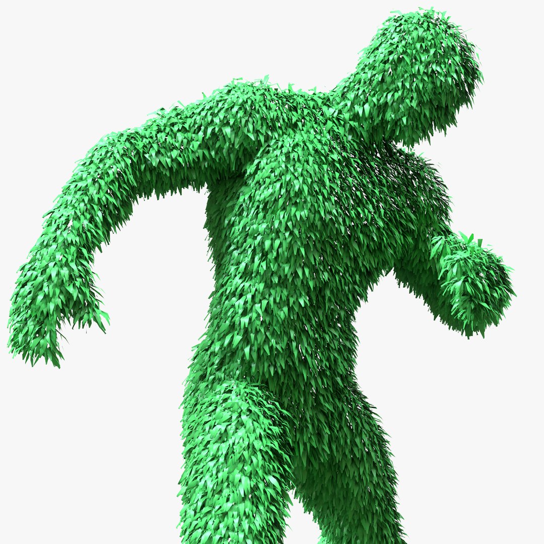 Human Topiary Garden Sculptures 3D Model - TurboSquid 1917856