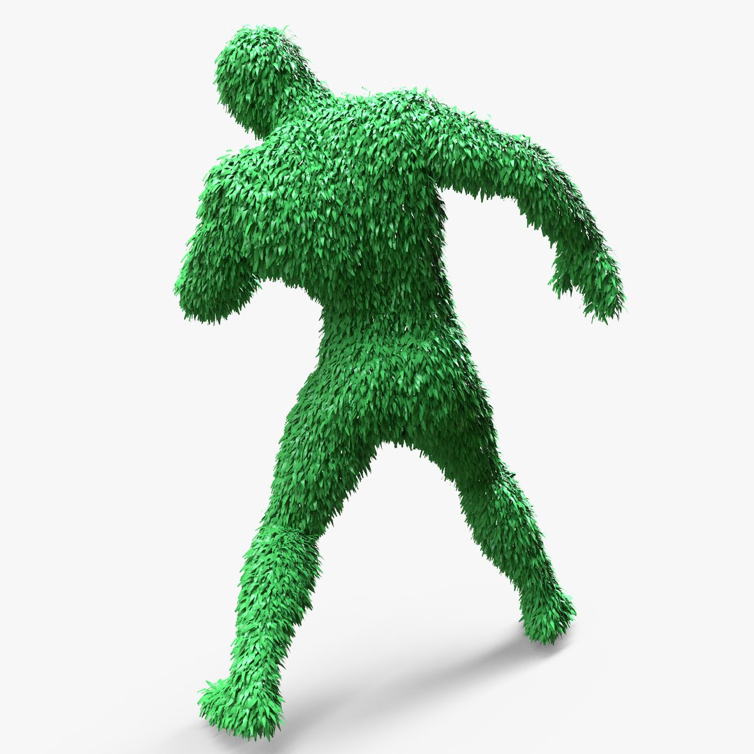 Human Topiary Garden Sculptures 3D Model - TurboSquid 1917856