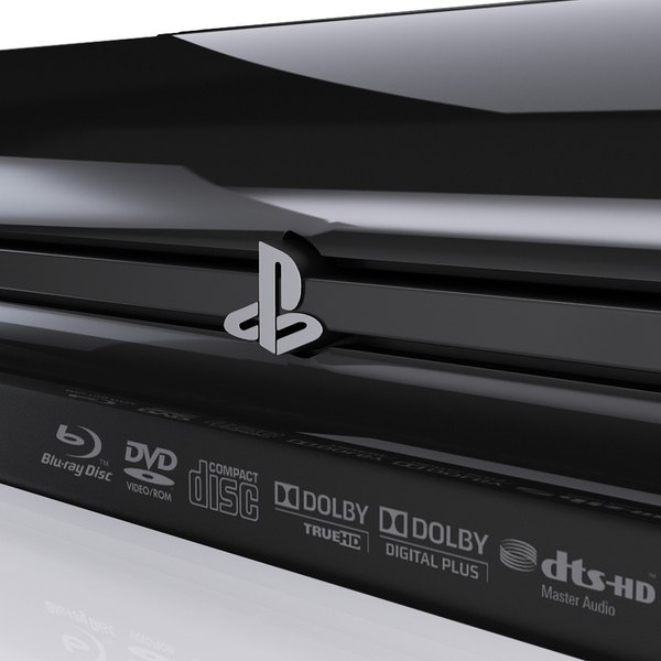 3d model sony playstation 3 super
