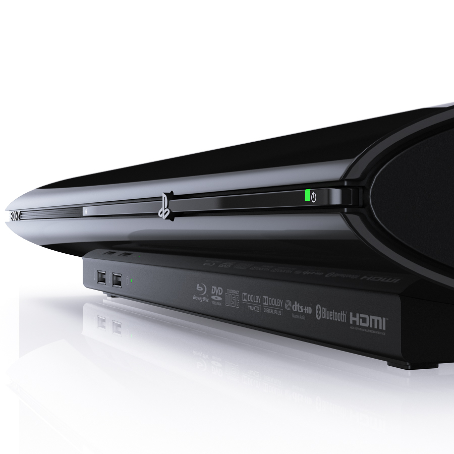 3d model sony playstation 3 super