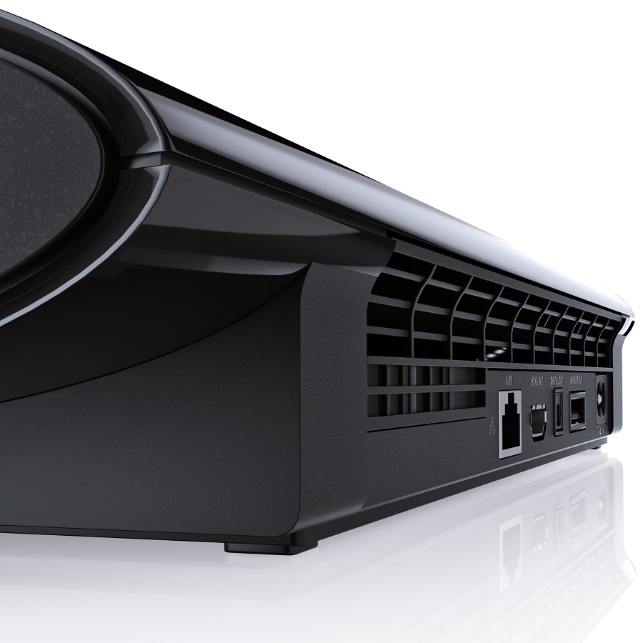 3d model sony playstation 3 super