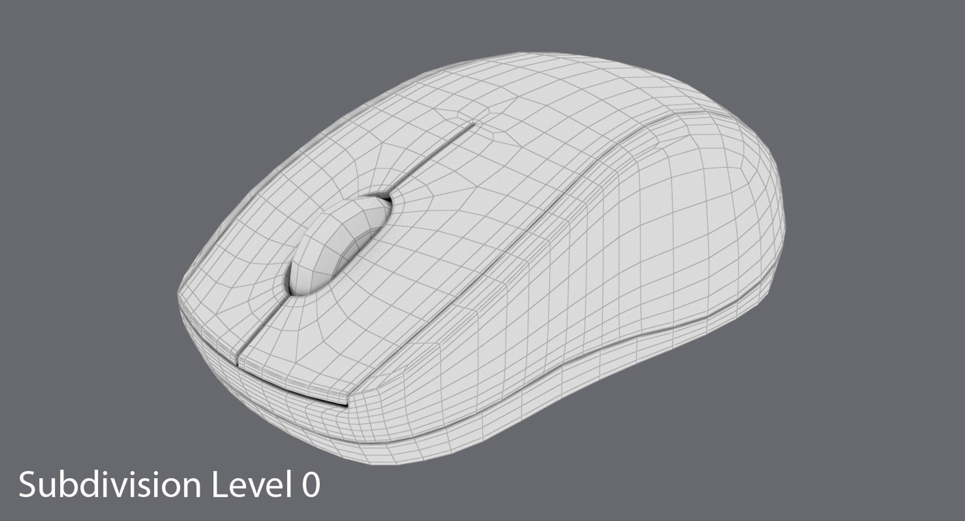 3d Model Computer Mouse