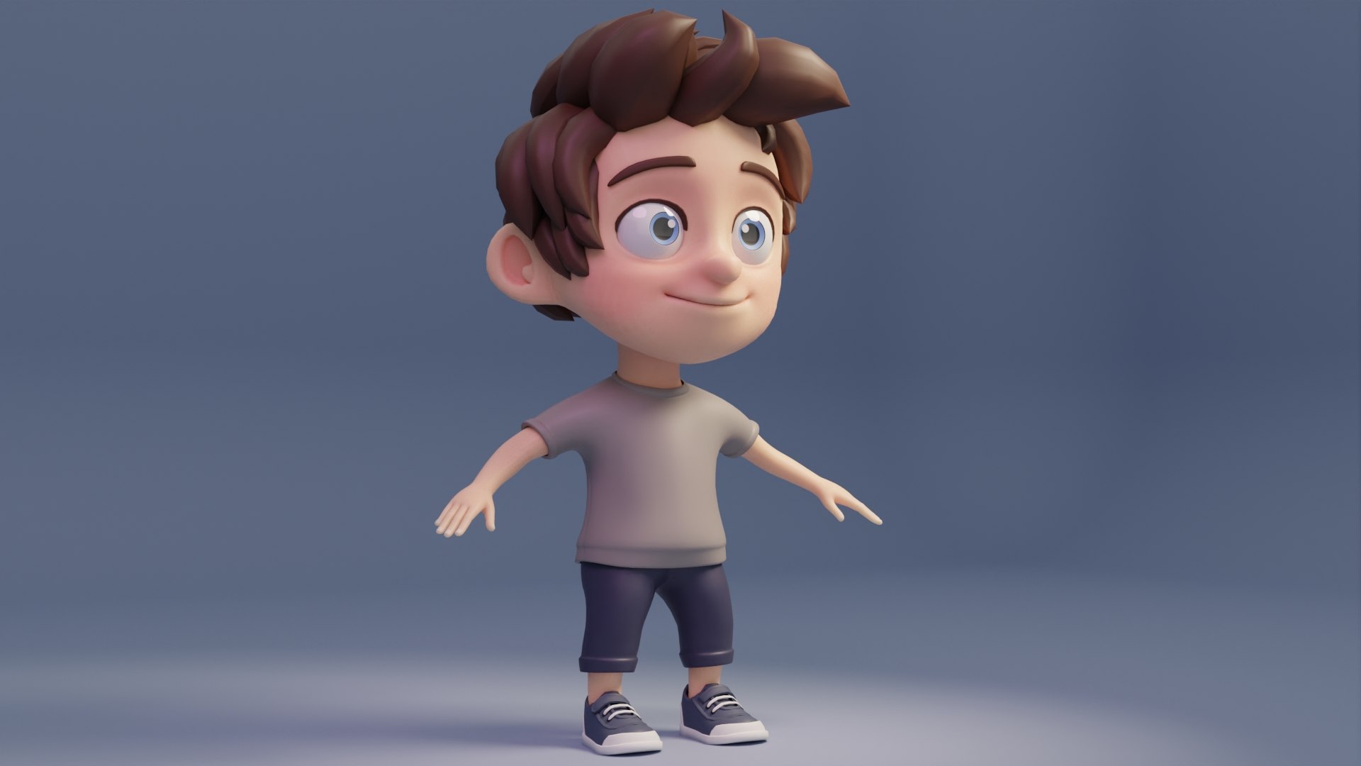 3D Model Toon Character - TurboSquid 2186879