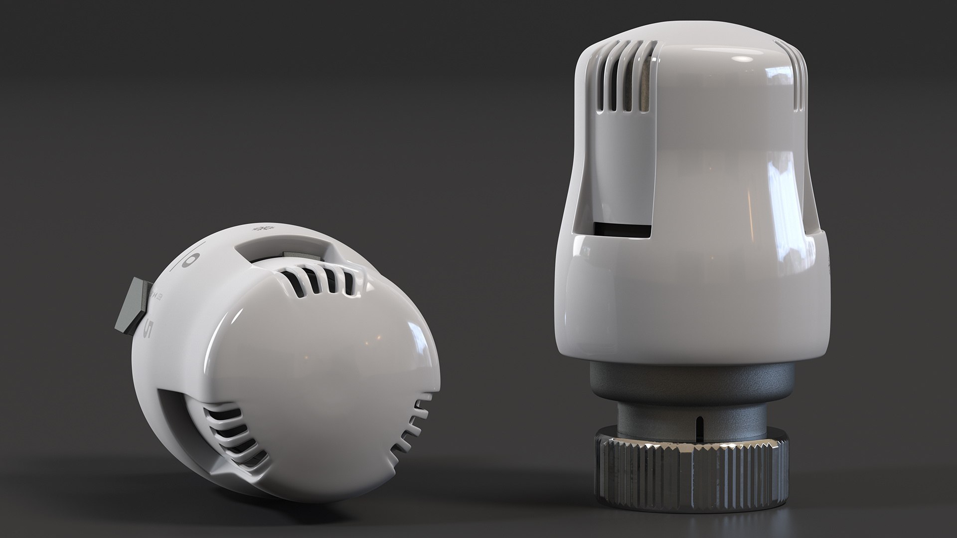 3D Thermostatic Radiator Head - TurboSquid 1964672