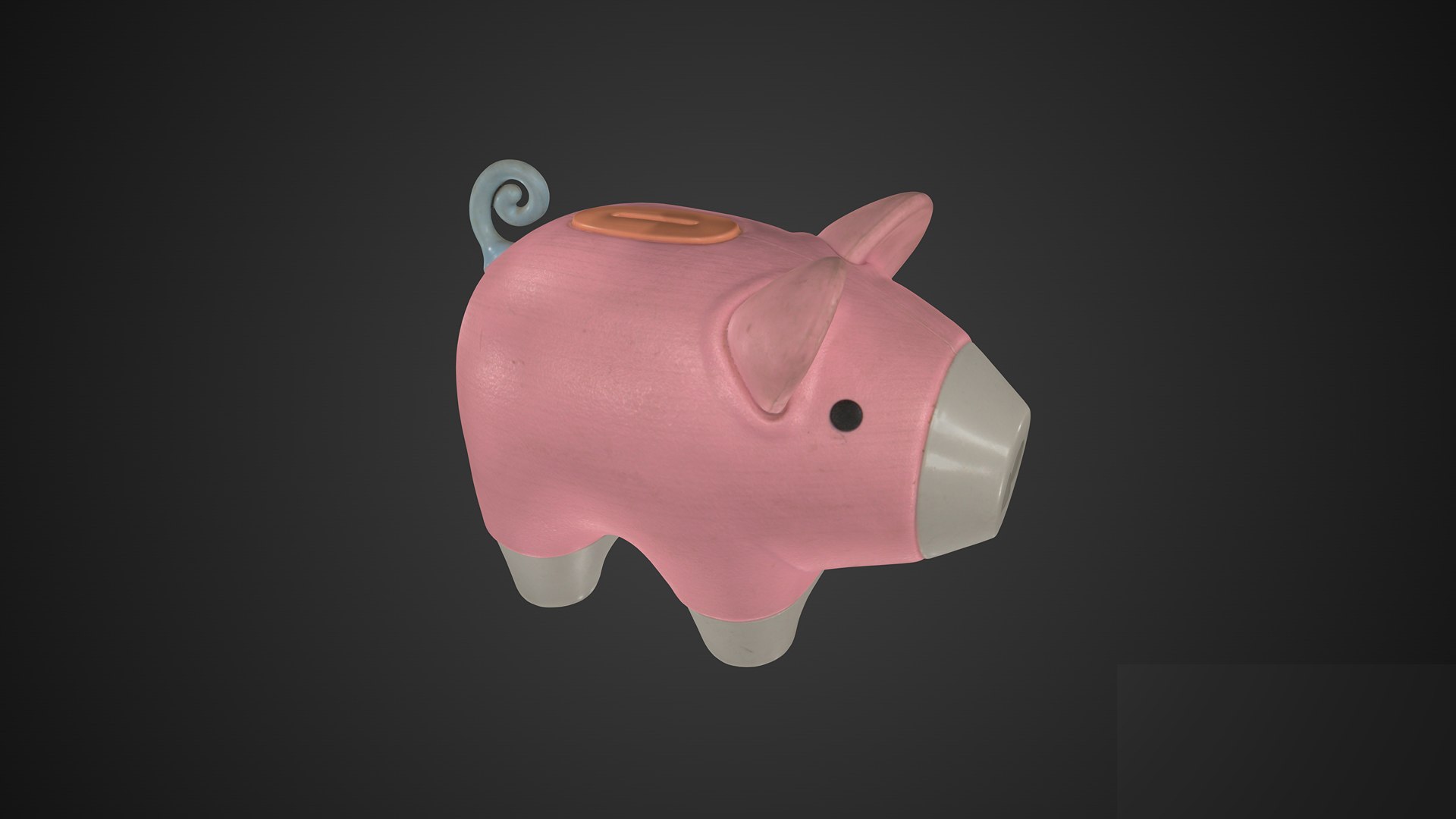 3D Game Ready Old Piggy Bank - TurboSquid 2048479