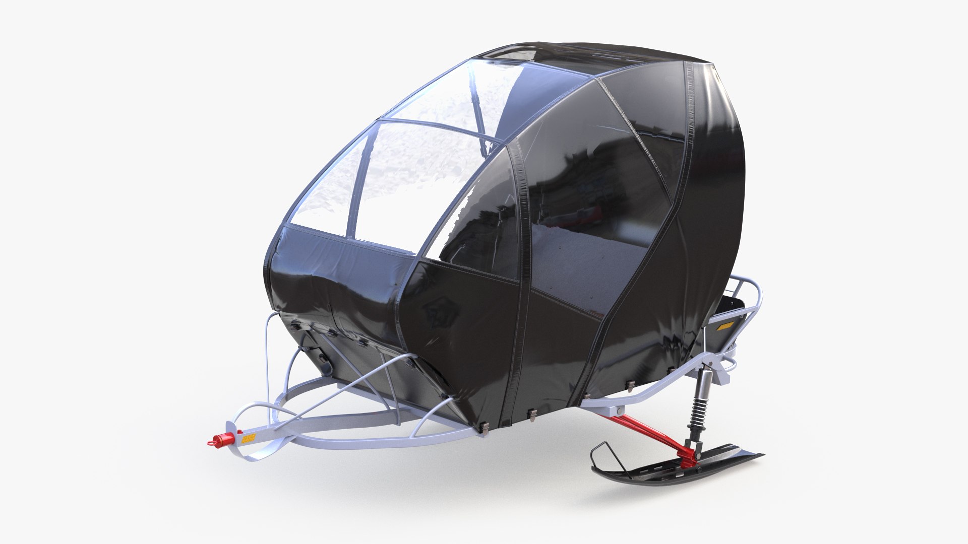 3D Closed Snowmobile Sleds - TurboSquid 2273110