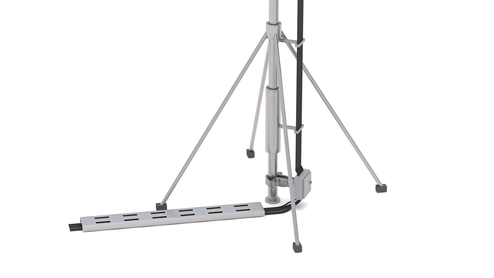 3D Roof Cell Phone Tower 1 Model - TurboSquid 2328517