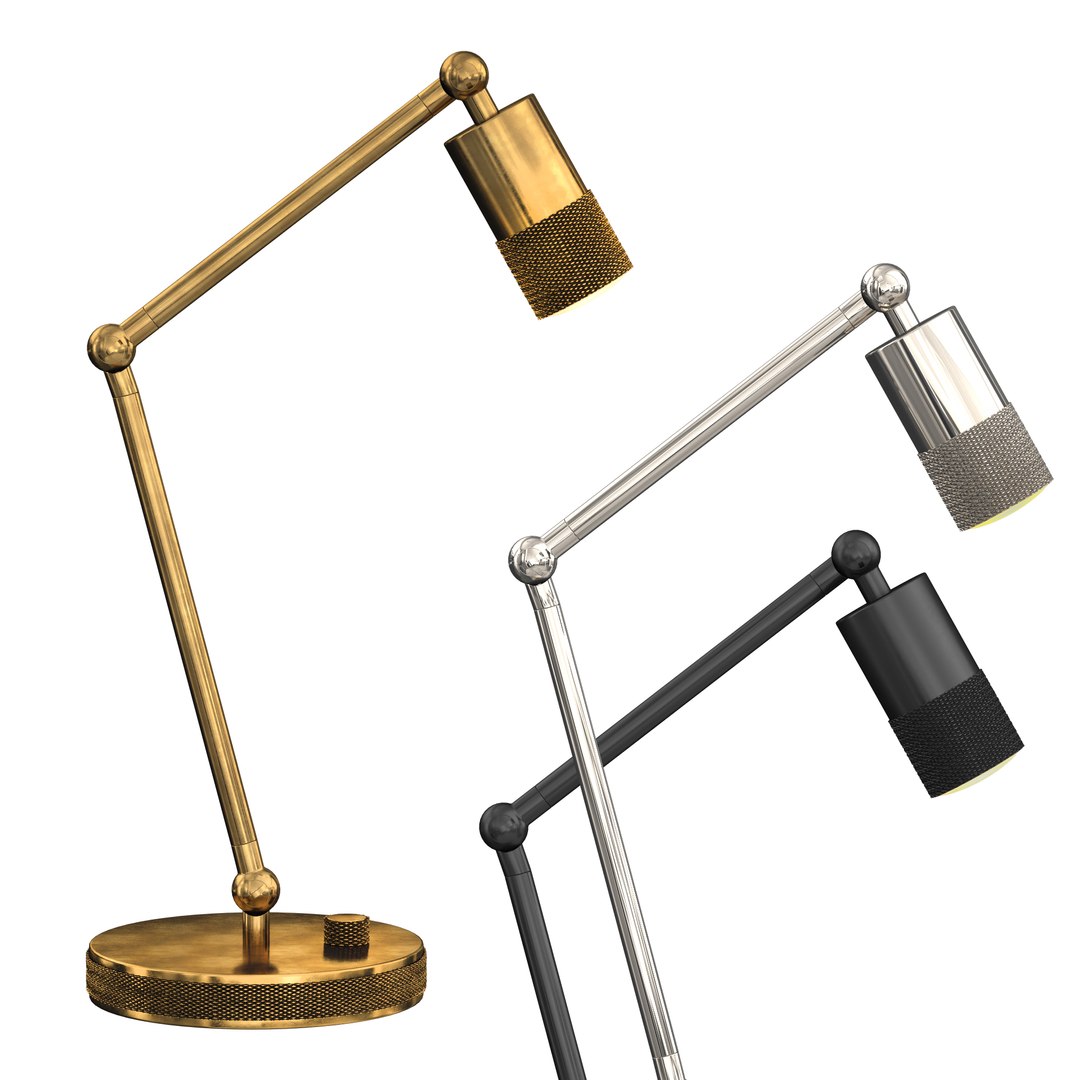 UTILITAIRE TASK TABLE LAMP 3D Model - TurboSquid 1929831