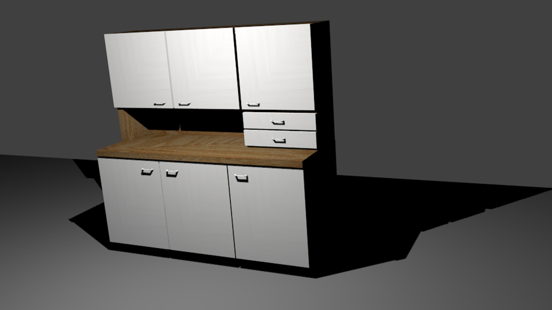 3D Kitchen Furniture Model - TurboSquid 1343338