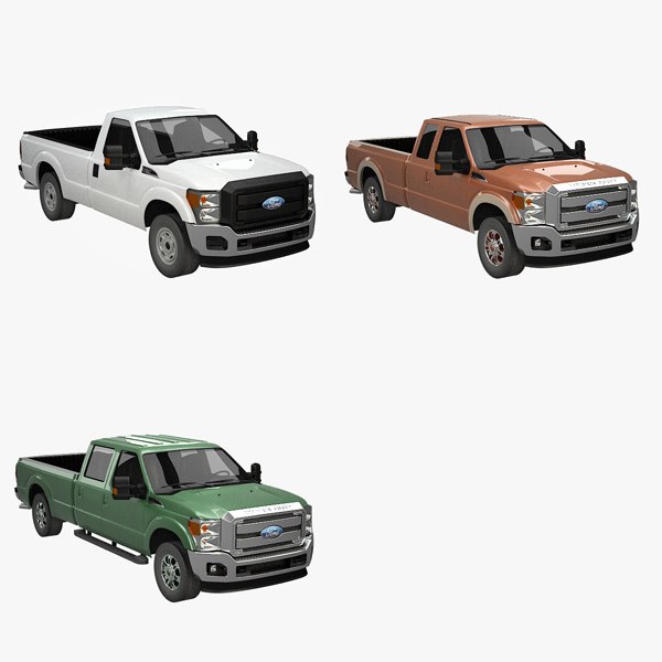 3D F350 Models | TurboSquid
