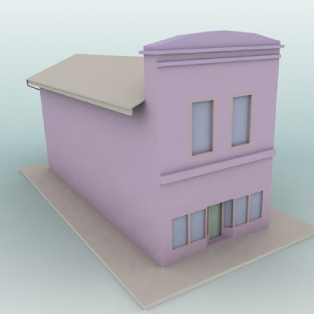 3D building model - TurboSquid 414389