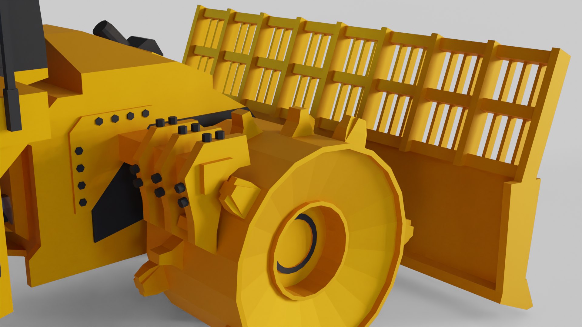 3D Landfill Compactor - Heavy Vehicle Model - TurboSquid 2421548