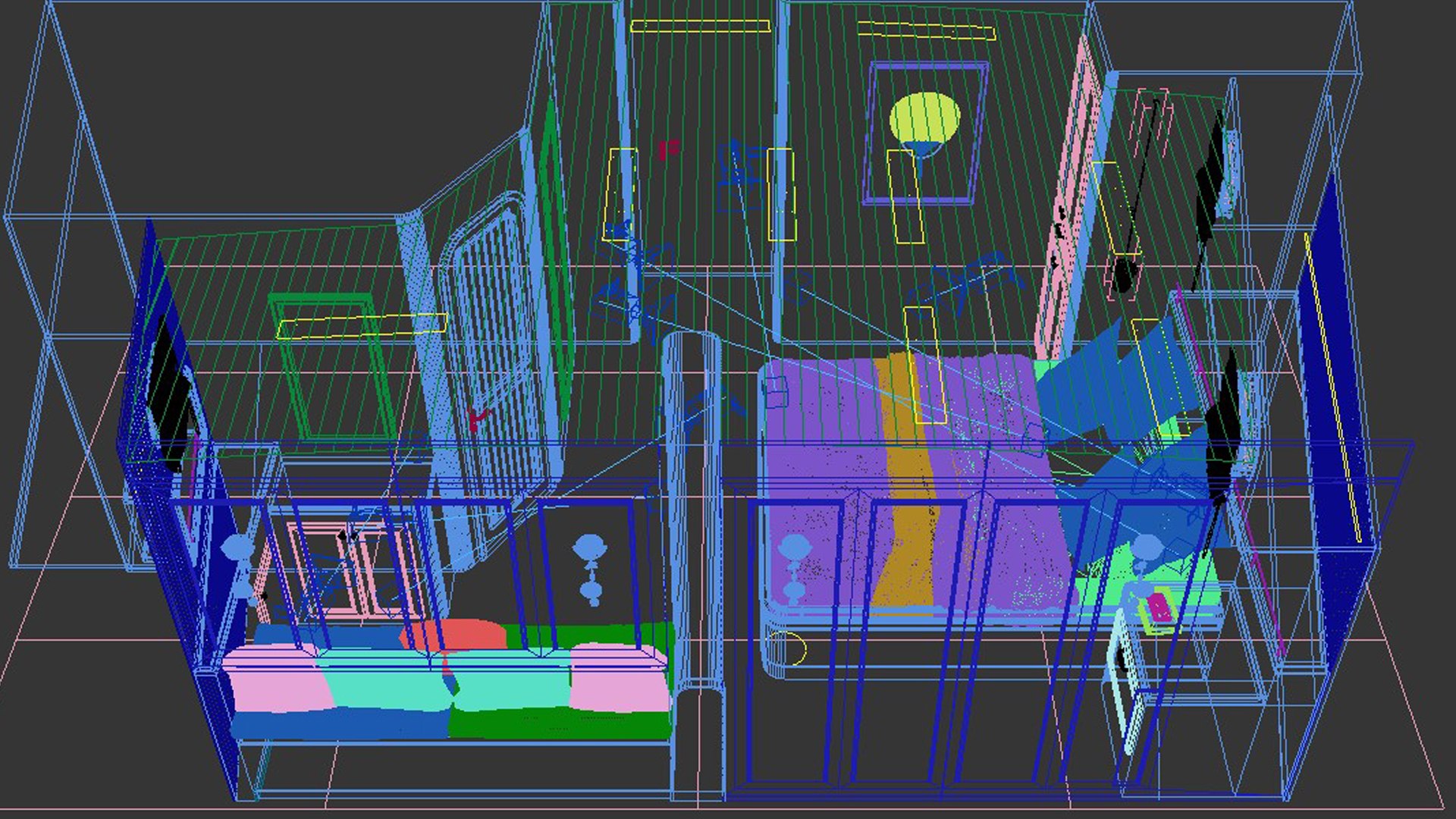 Boat Model L1 Master Cabin Design 3D Model - TurboSquid 2108012