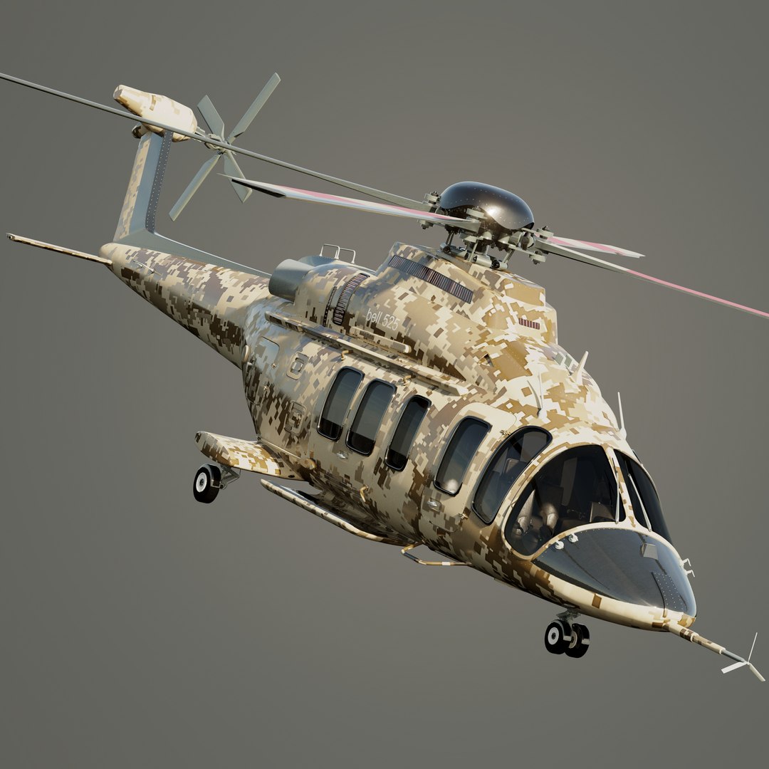 3D Model Bell 525 - TurboSquid 1649556