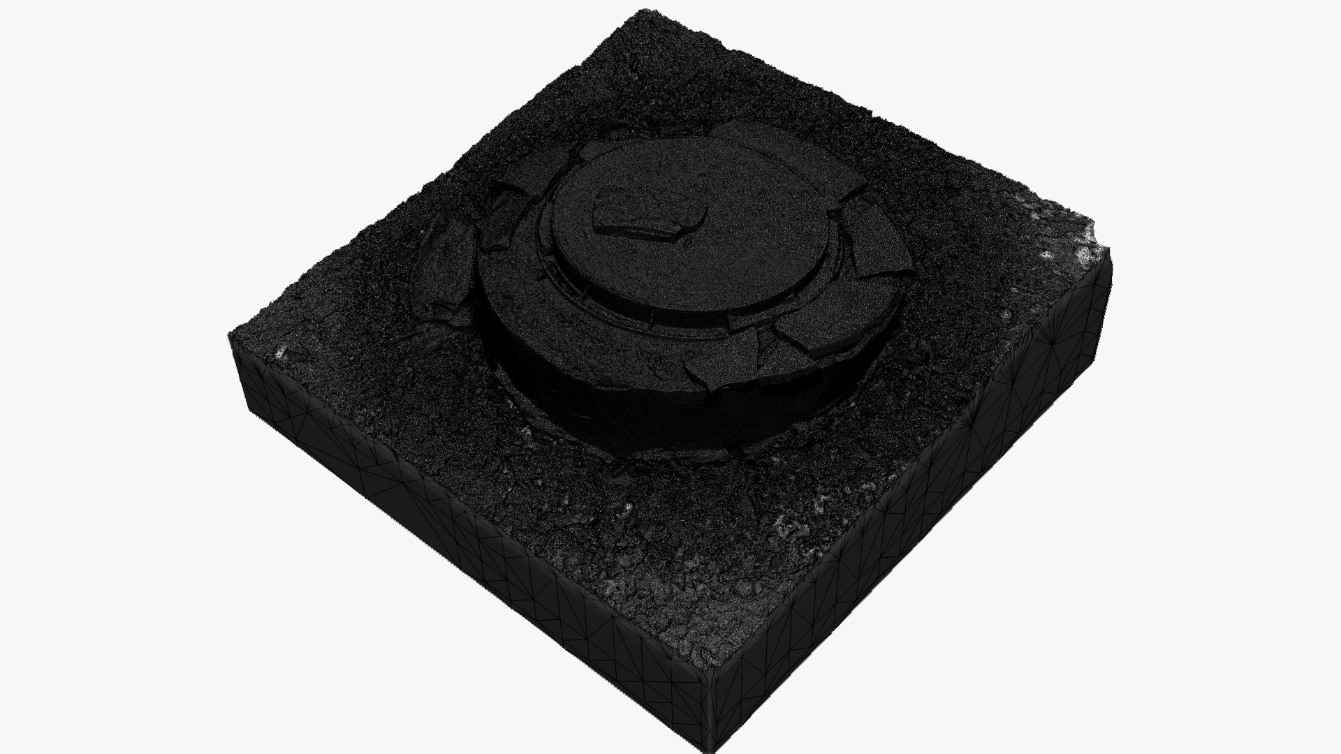 3D Manhole 3d Scan - TurboSquid 1990908