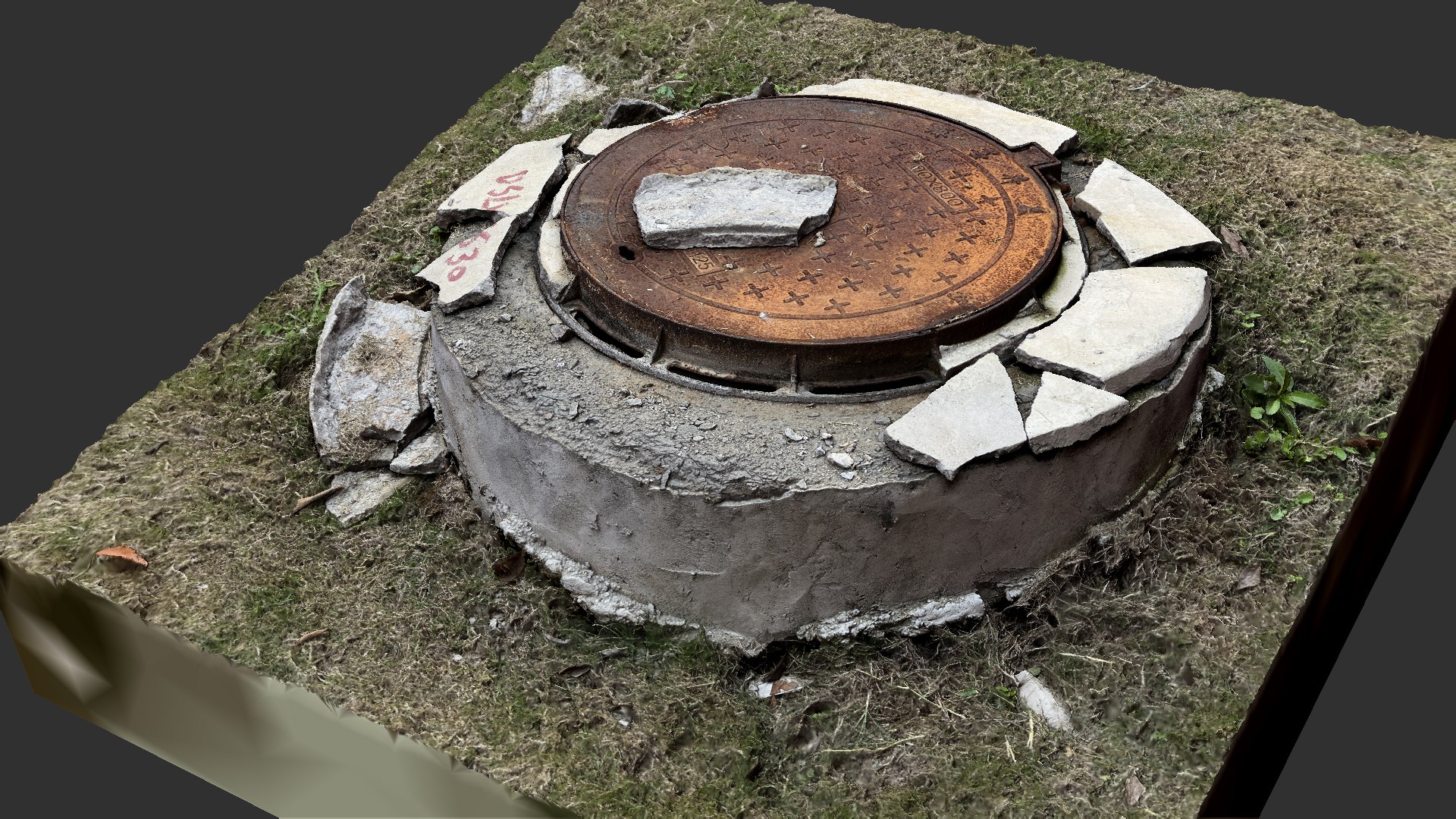 3D Manhole 3d Scan - TurboSquid 1990908
