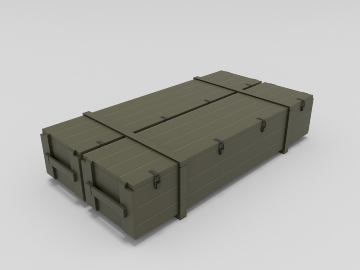 3D Military Box Model - TurboSquid 1286799