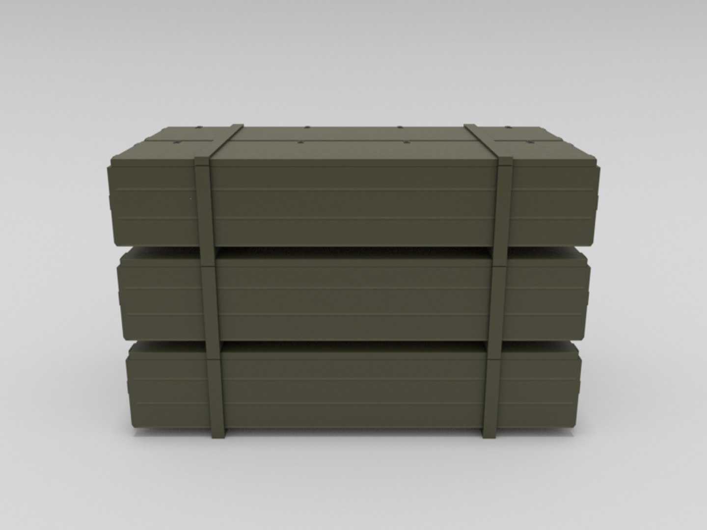 3D Military Box Model - TurboSquid 1286799