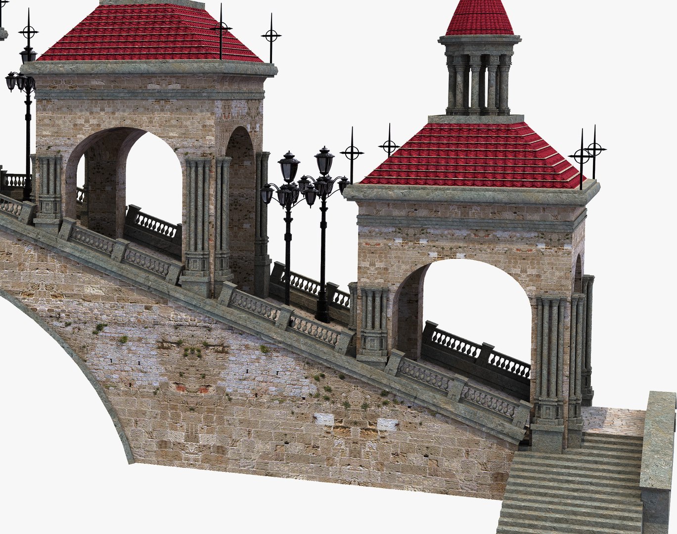 Bridge Fantasy 3D Model - TurboSquid 1668247