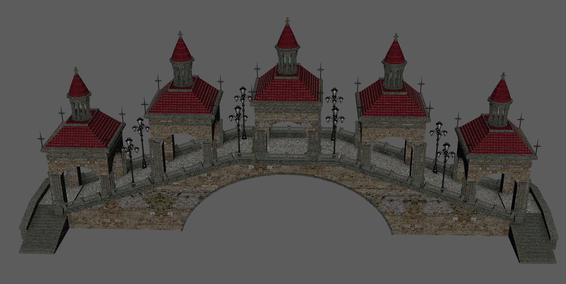 Bridge Fantasy 3D Model - TurboSquid 1668247