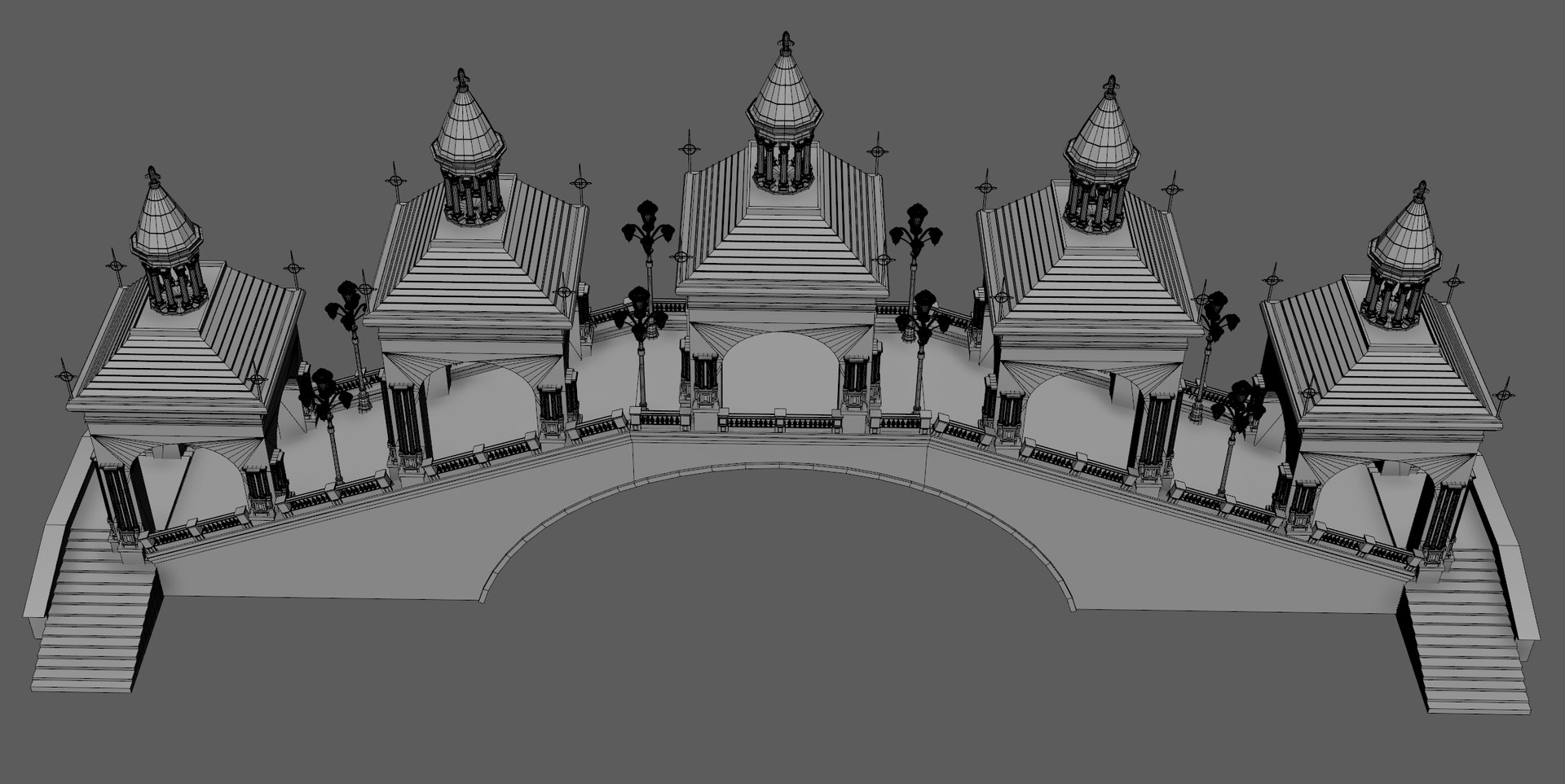 Bridge Fantasy 3D Model - TurboSquid 1668247