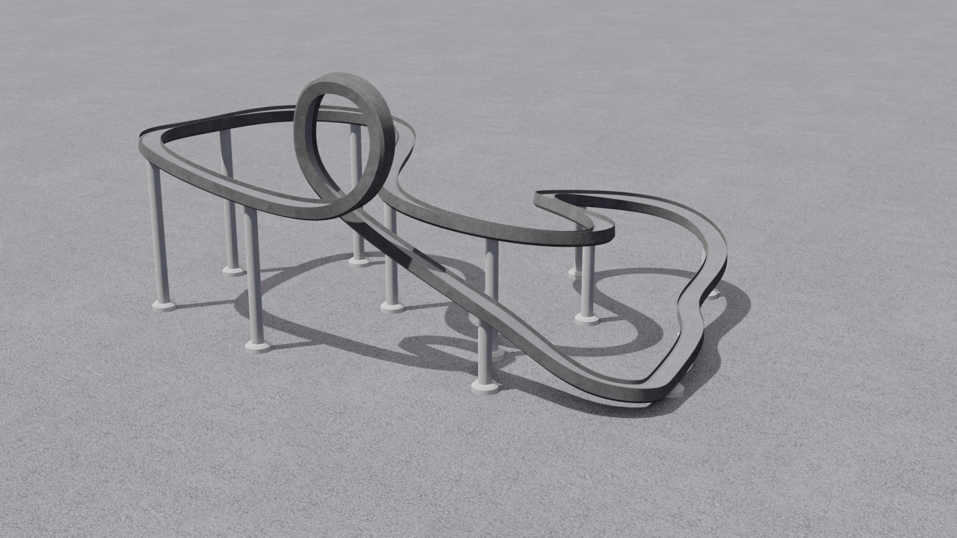 3D Track Model - TurboSquid 1832779