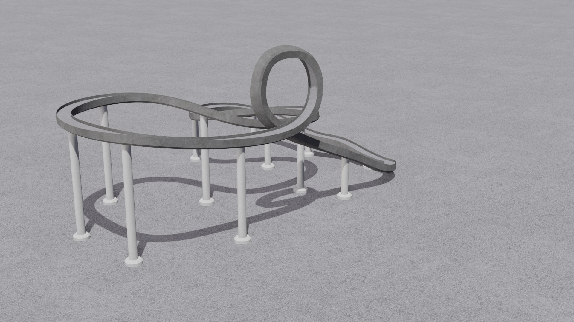 3D Track Model - TurboSquid 1832779