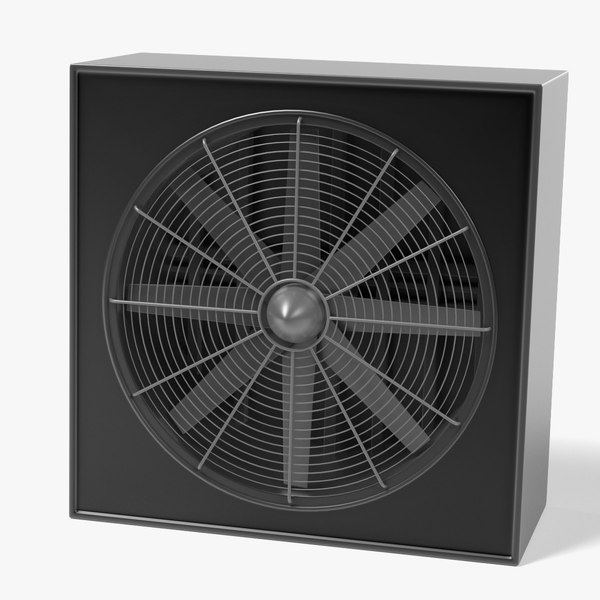 3d large fan model