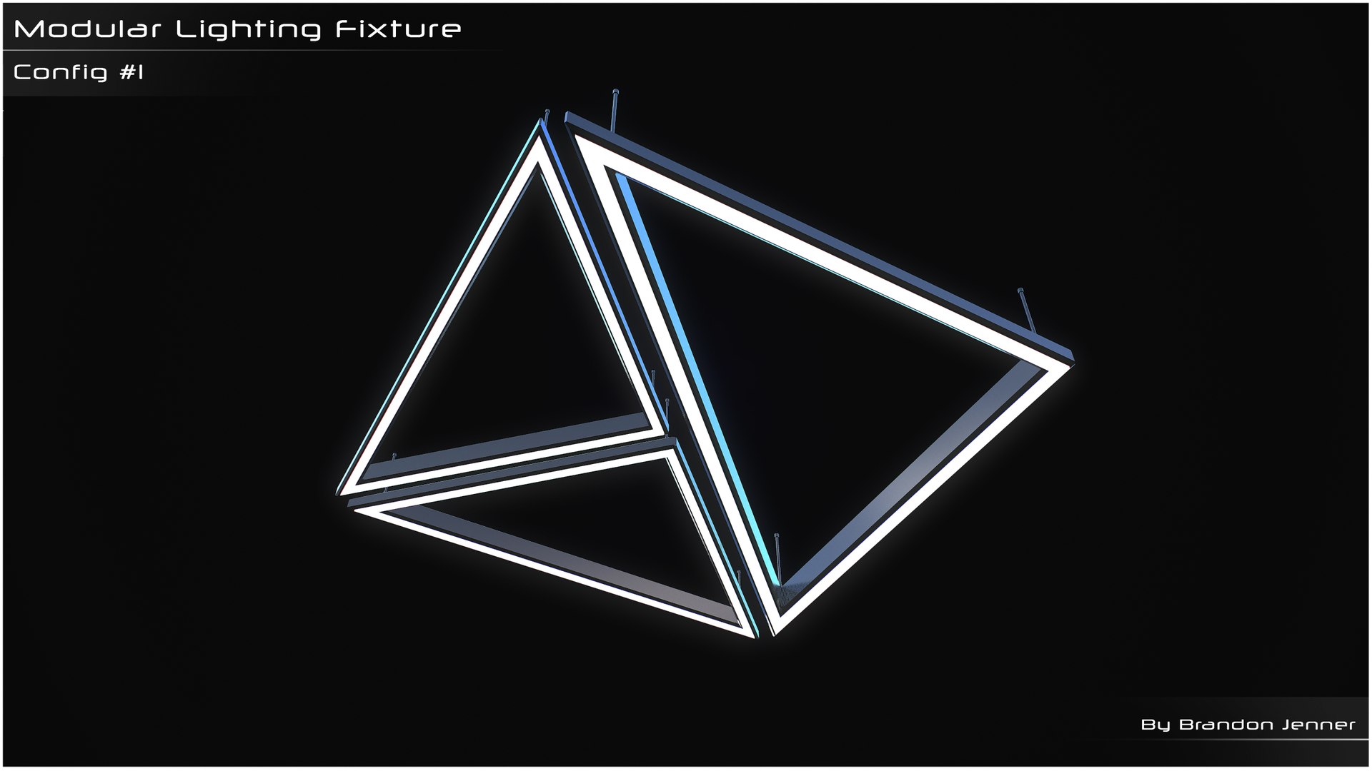 Modular lighting fixture model - TurboSquid 1699000