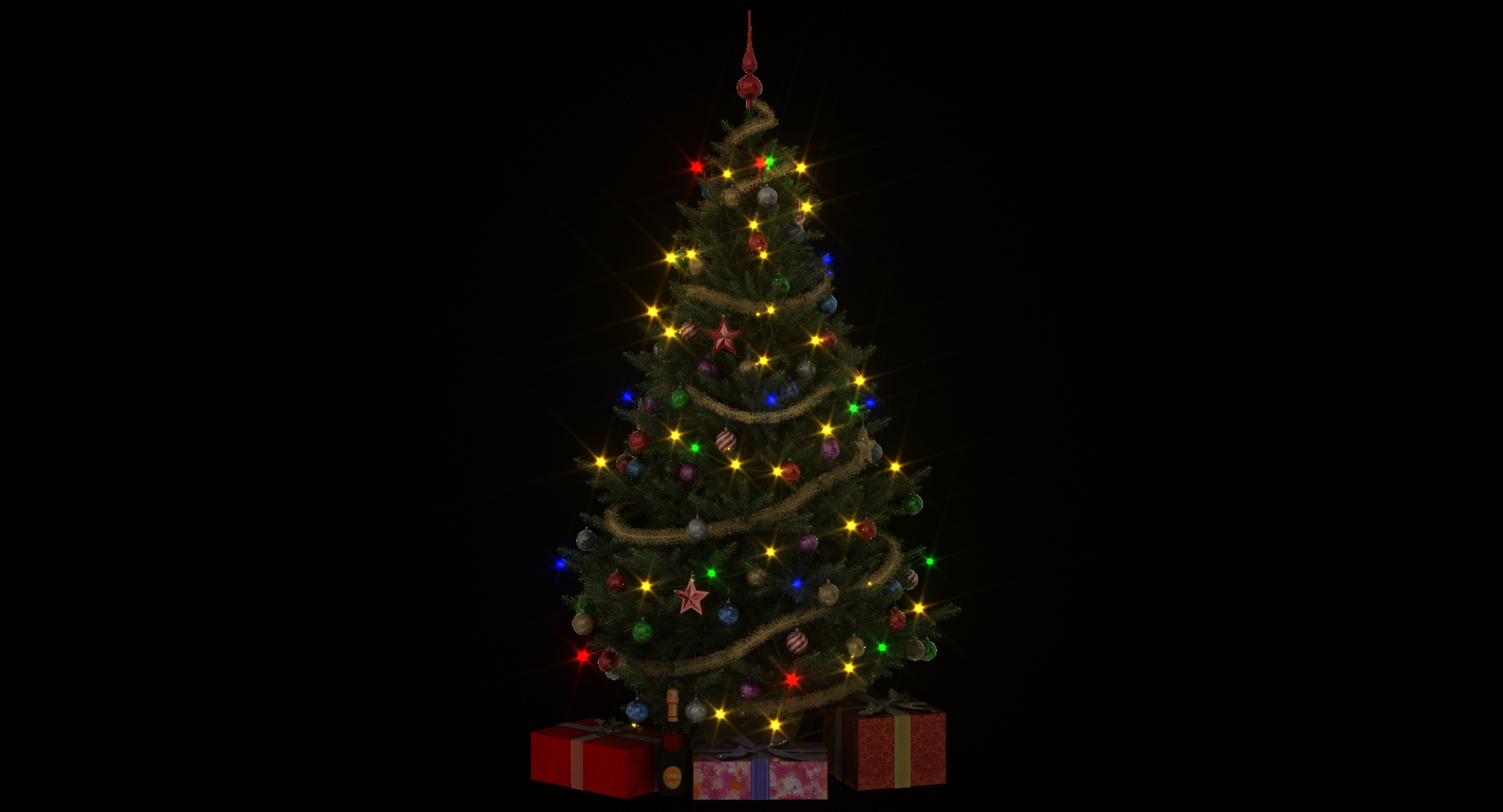Christmas Tree Obj