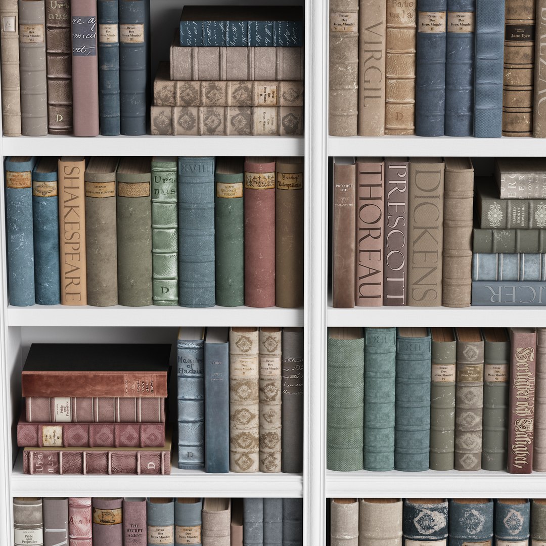 Classic Books 63 Model - TurboSquid 2290303