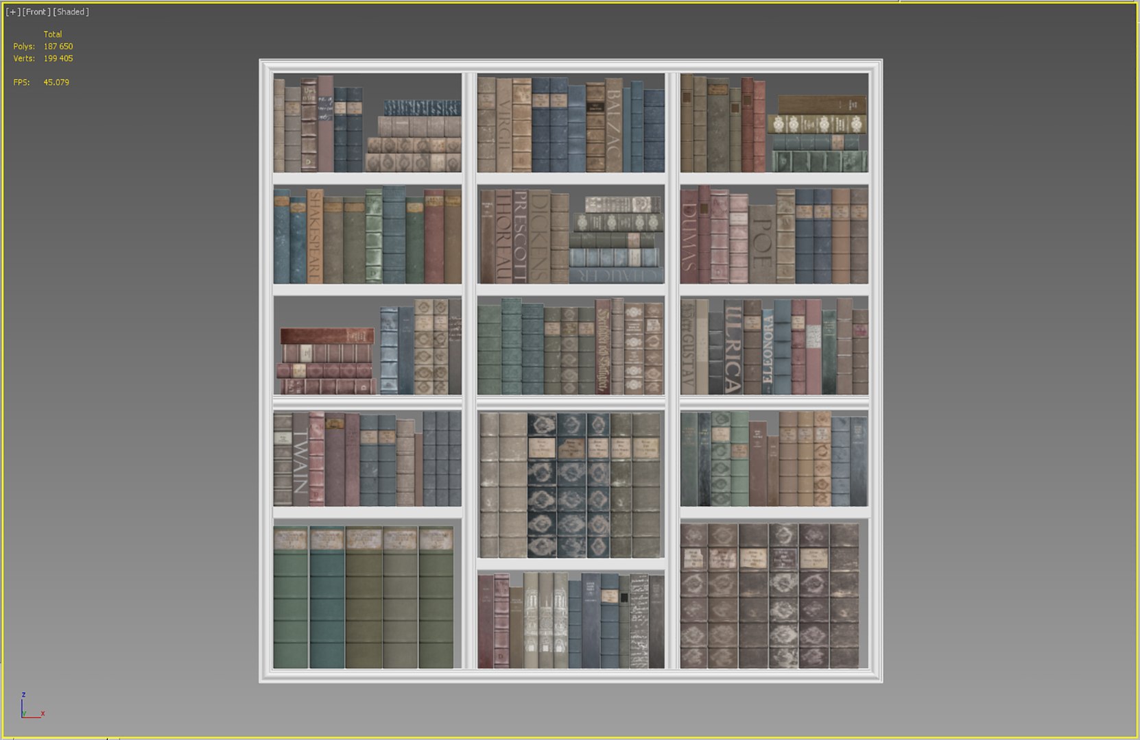 Classic Books 63 Model - TurboSquid 2290303