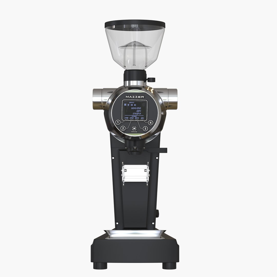 3D Mazzer ZM Plus Coffee Grinder Model - TurboSquid 1853255
