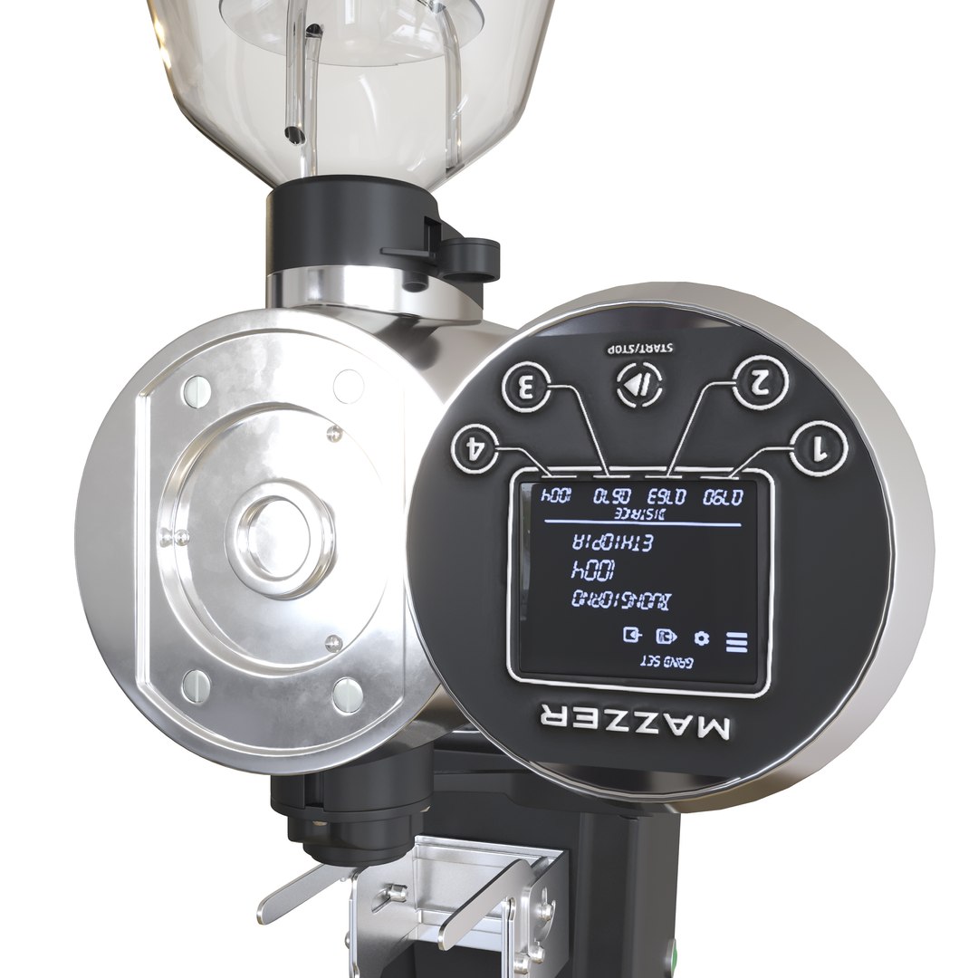 3D Mazzer ZM Plus Coffee Grinder Model - TurboSquid 1853255