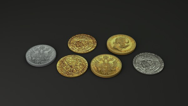 Pre columbian gold coins 3D model - TurboSquid 1153431