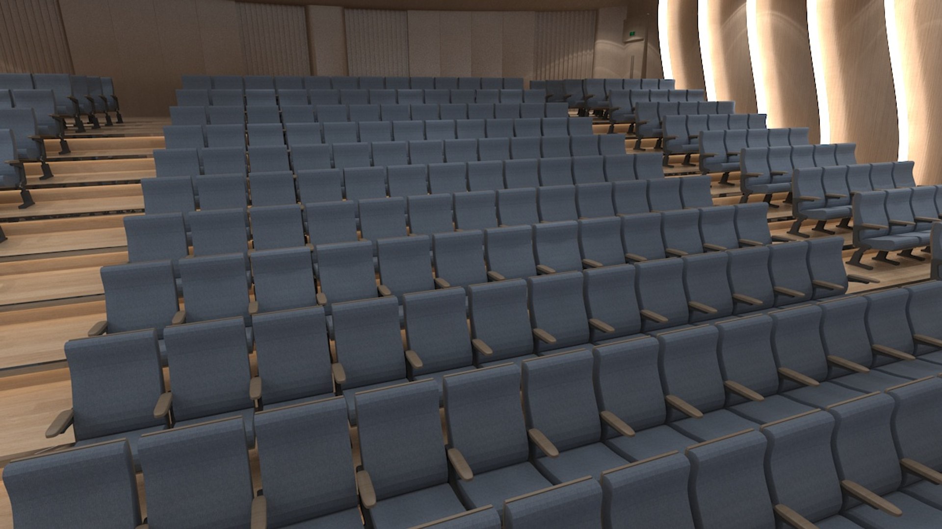 Conference Hall 2 3D - TurboSquid 2102508