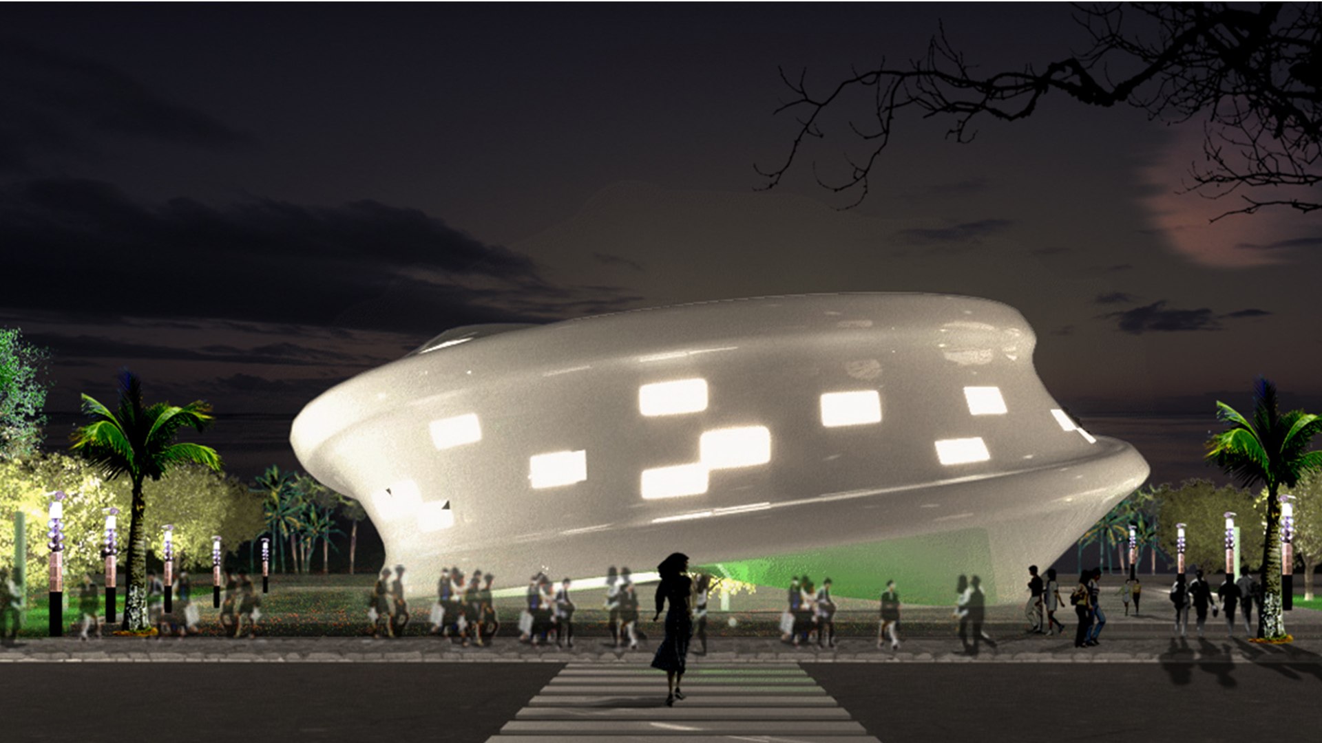 Captivating Mobius Strip Exterior Scene 3D Model - TurboSquid 2126523