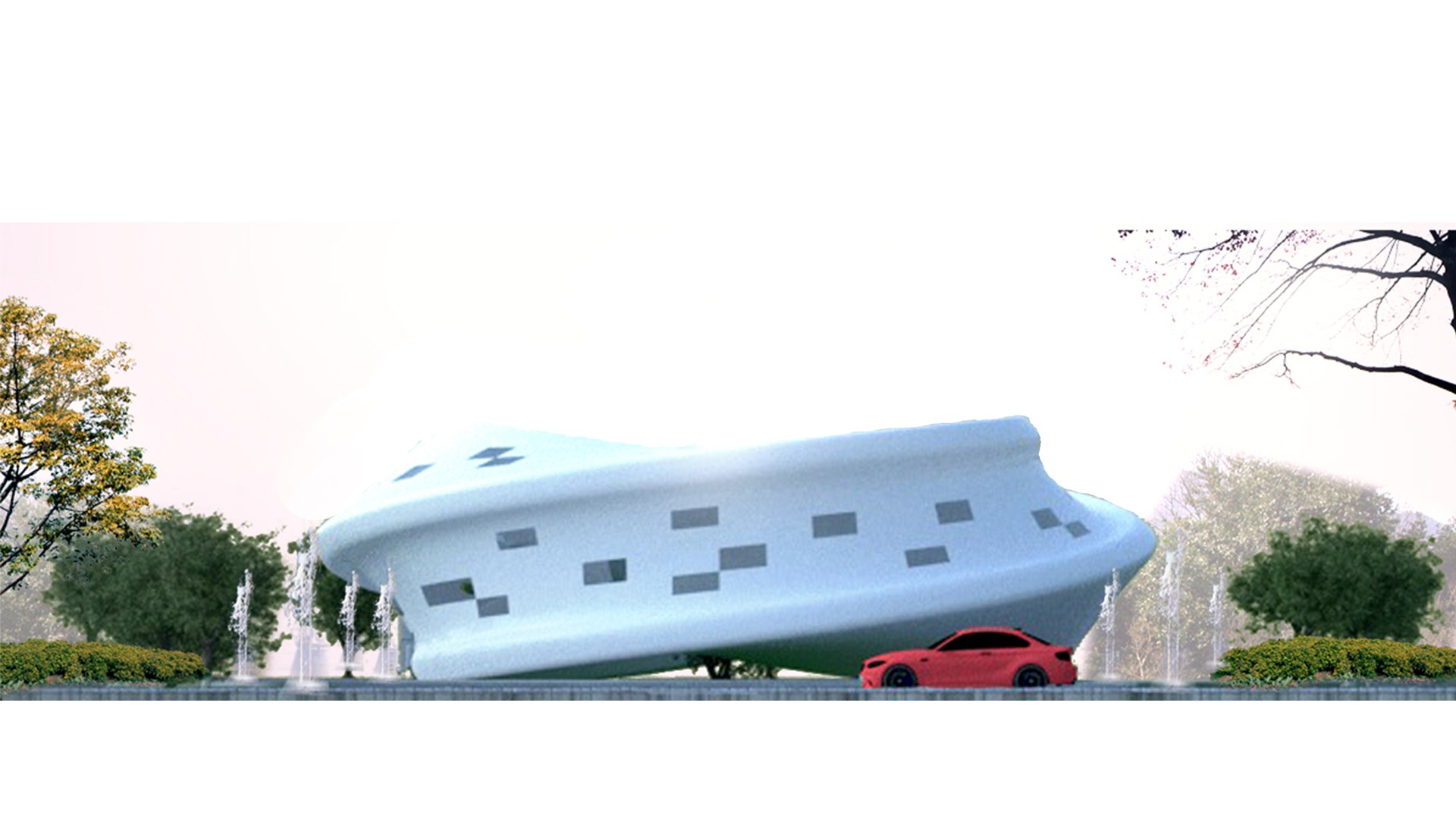 Captivating Mobius Strip Exterior Scene 3D Model - TurboSquid 2126523