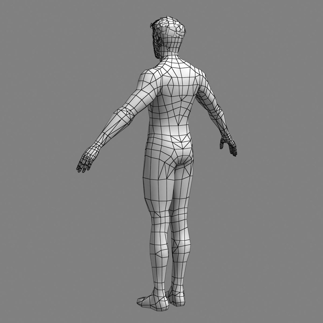 3d Model Character Mmorpg Body