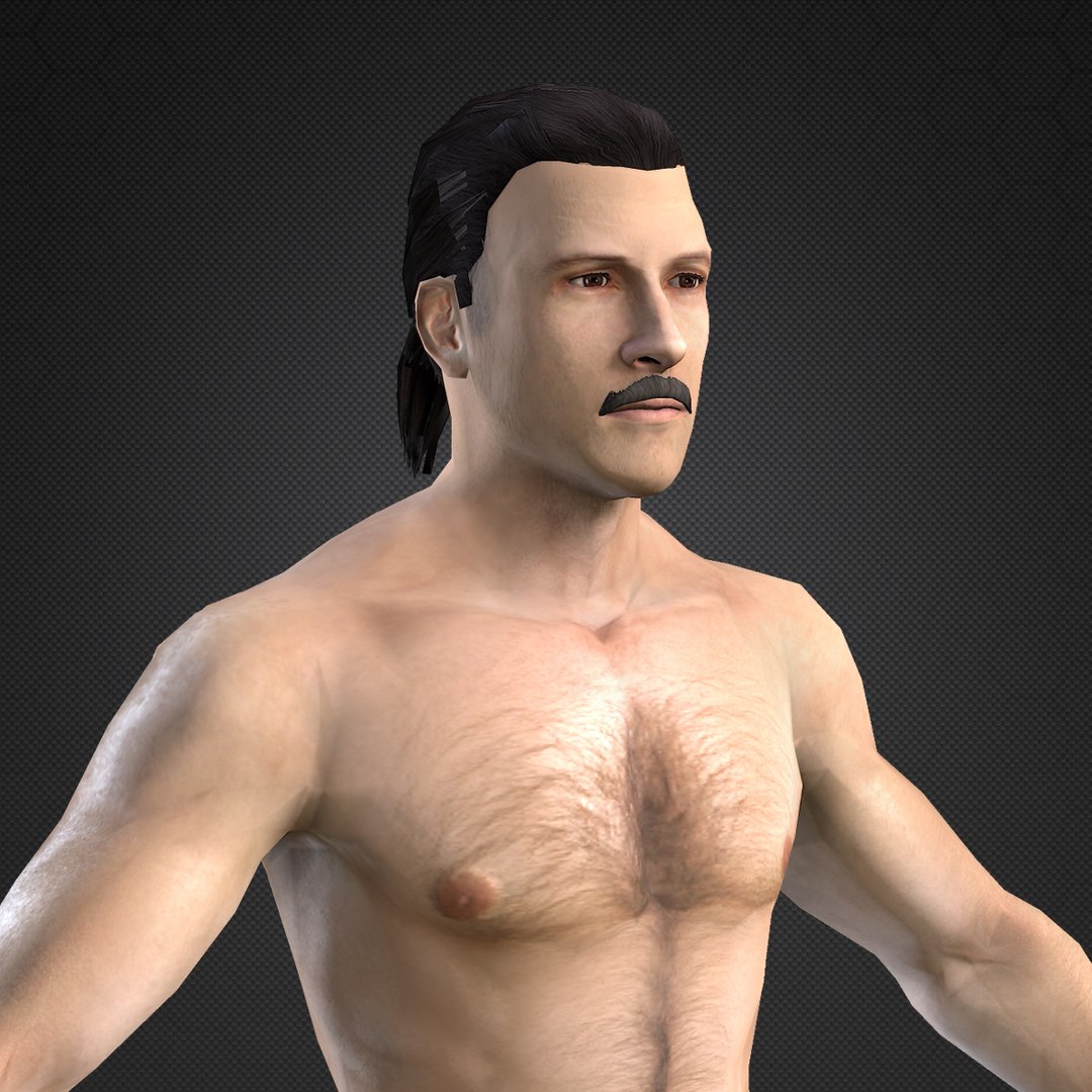 3d Model Character Mmorpg Body