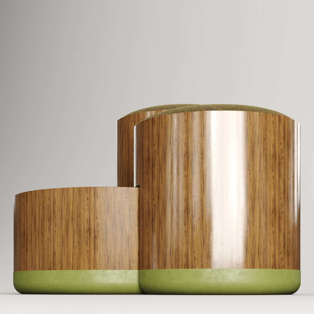 Free 3D Round Pouf Model - TurboSquid 1878596
