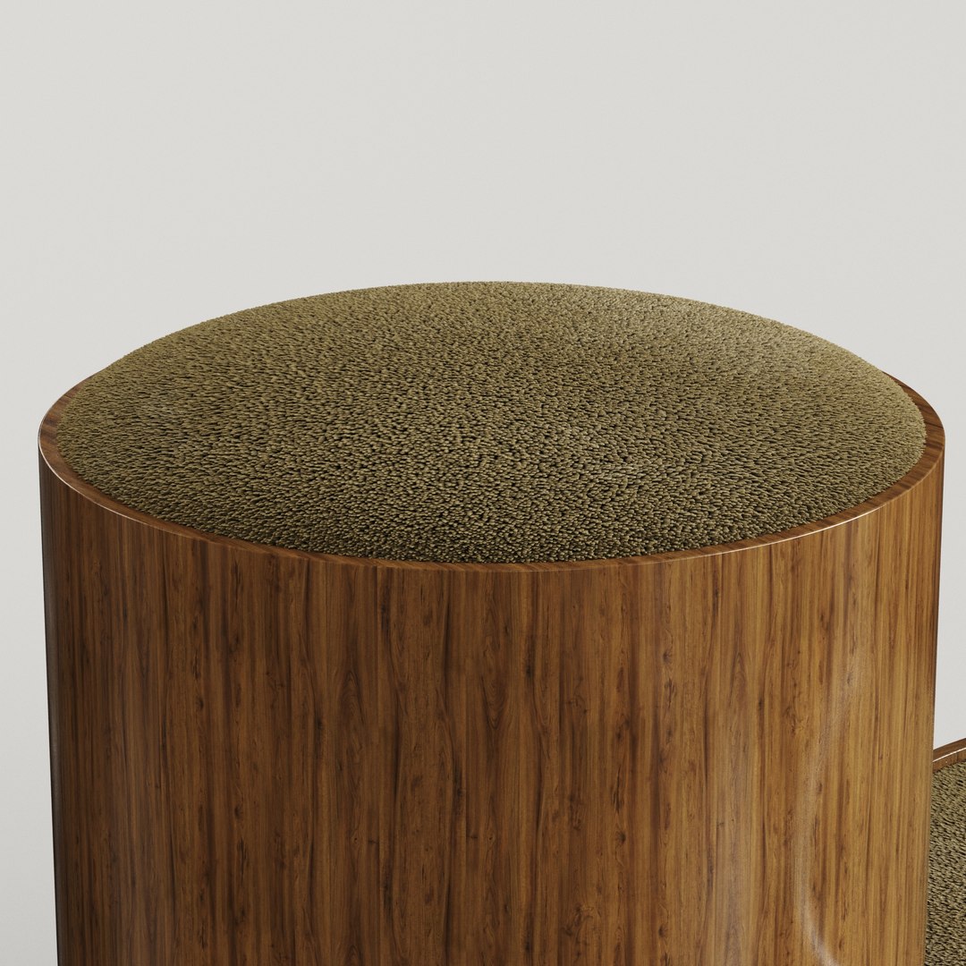 Free 3D Round Pouf Model - TurboSquid 1878596