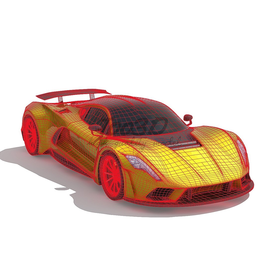 3D Model Venom F5 - TurboSquid 1288639