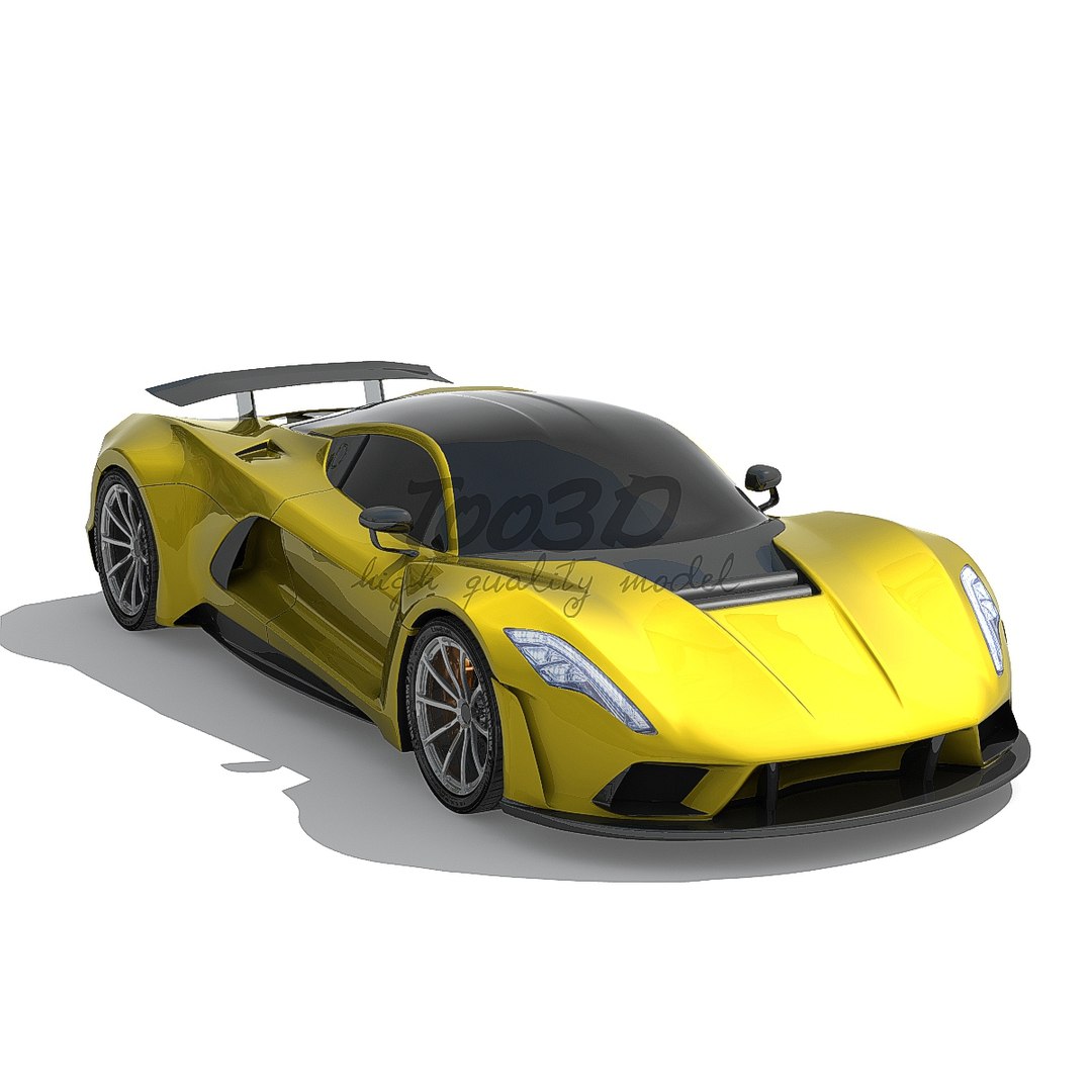 3D Model Venom F5 - TurboSquid 1288639