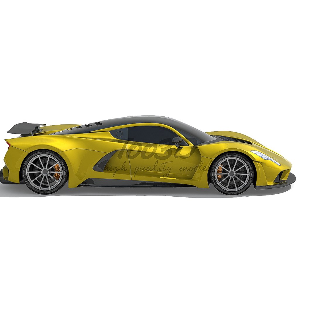 3D Model Venom F5 - TurboSquid 1288639
