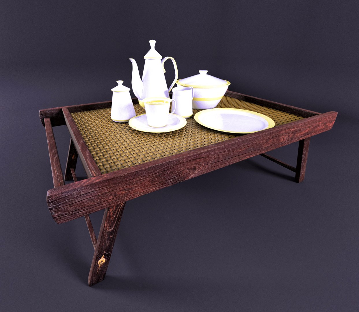 3D china mini tea table - TurboSquid 1236034