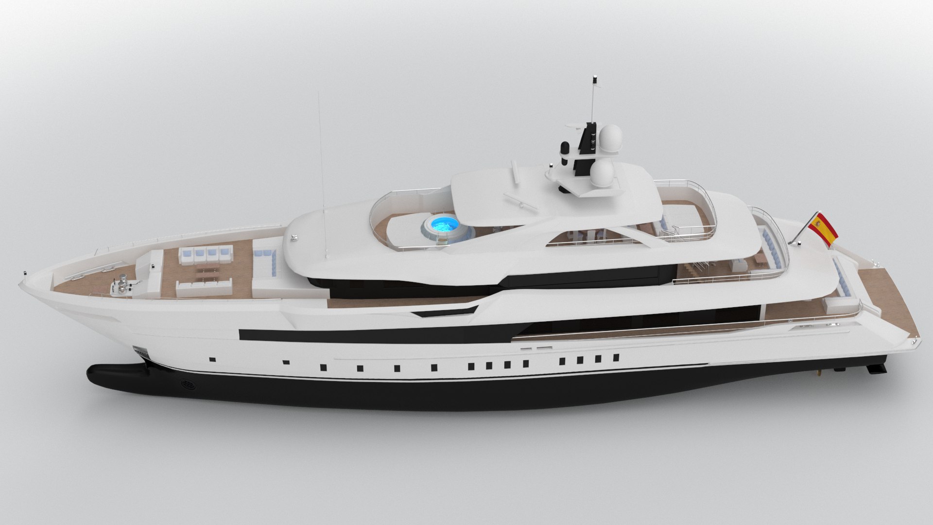 Naya Yacht Dynamic Simulation Model - TurboSquid 2238630