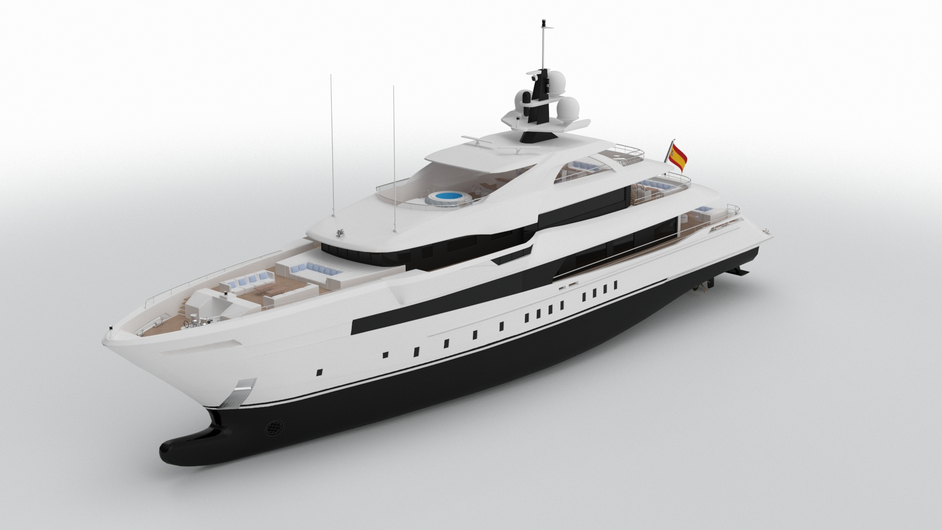 Naya Yacht Dynamic Simulation Model - TurboSquid 2238630