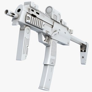 3d model revolver pistol